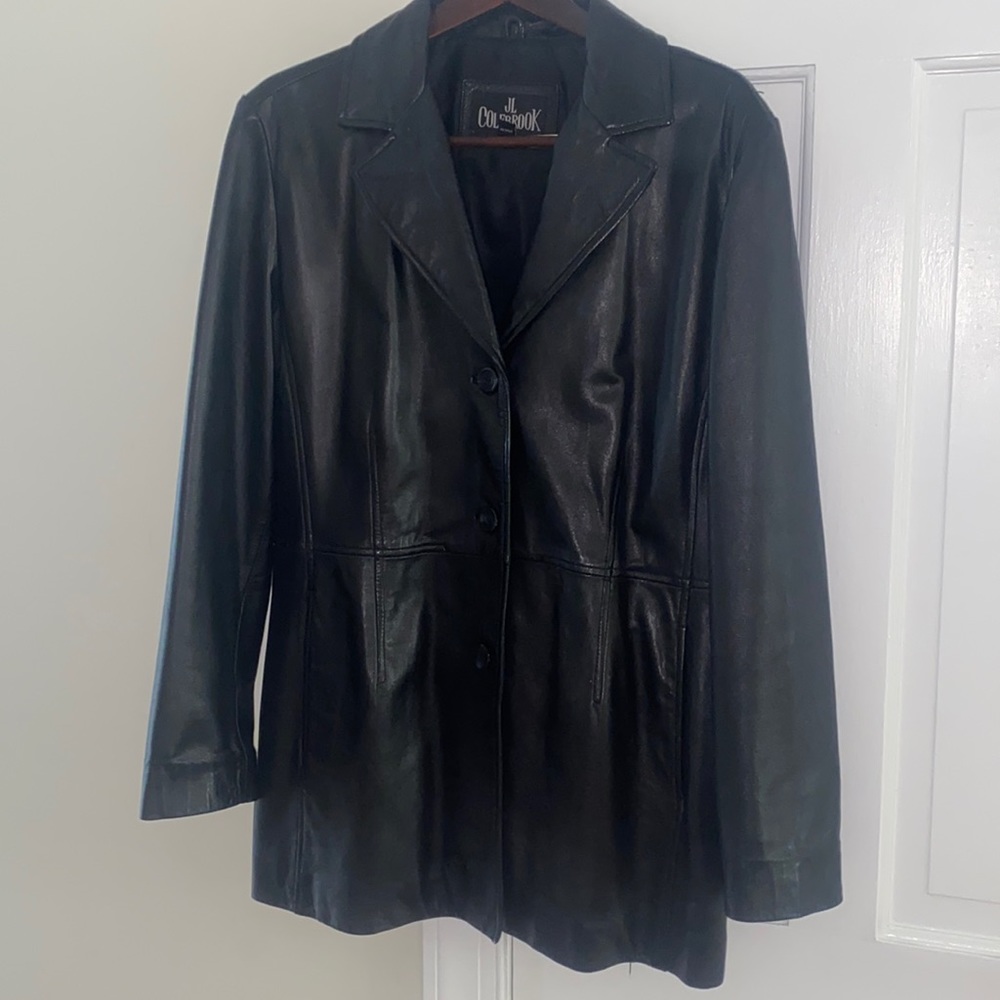 Jl Colebrook Vintage Leather Jacket - Gem